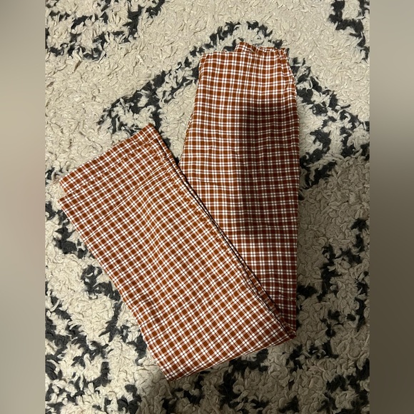 Altar'd State | Pants & Jumpsuits | Gingham Cropped Pants | Poshmark